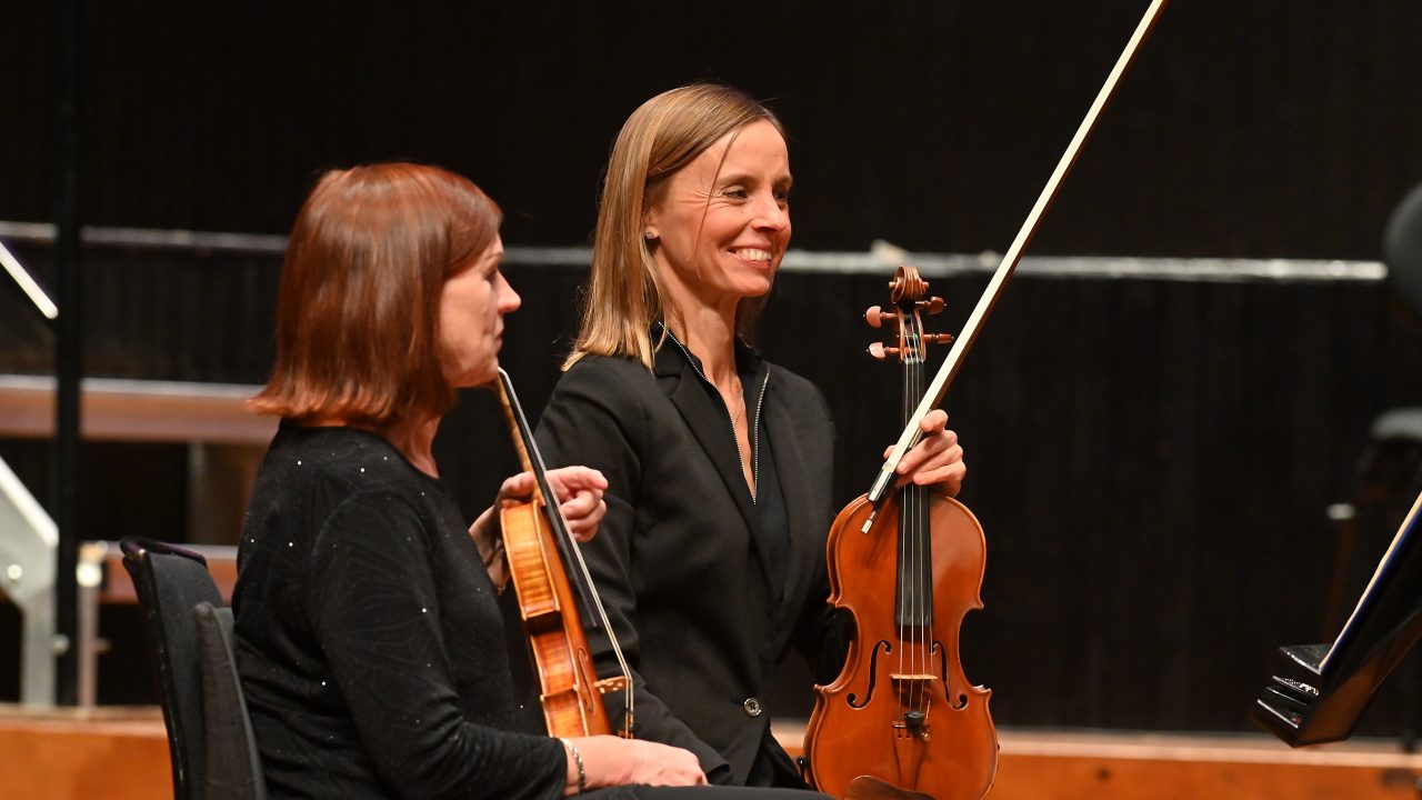 Auditioning for our new Assistant Conductor